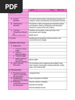 DETAILED LESSON PLAN DLP IN MATH III Lea | PDF | Symmetry | Teachers