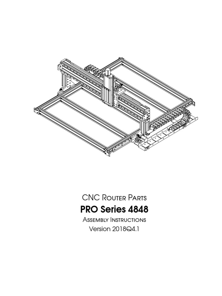 Planos de Maquina CNC Router | PDF | Screw | Bearing (Mechanical)