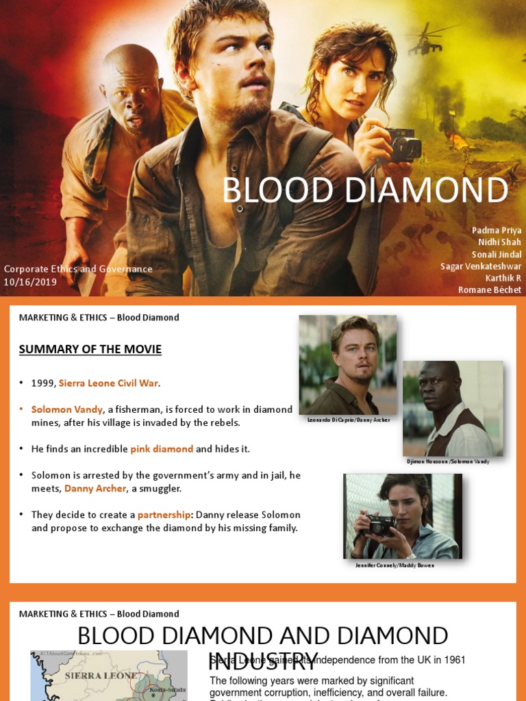 1 Blood Diamond Presentation | PDF | Jewelry | Design