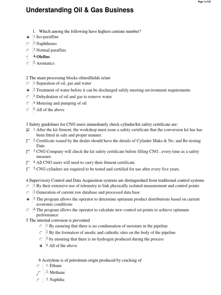 Overview of Oil & Gas Operations | PDF | Natural Gas | Liquefied ...