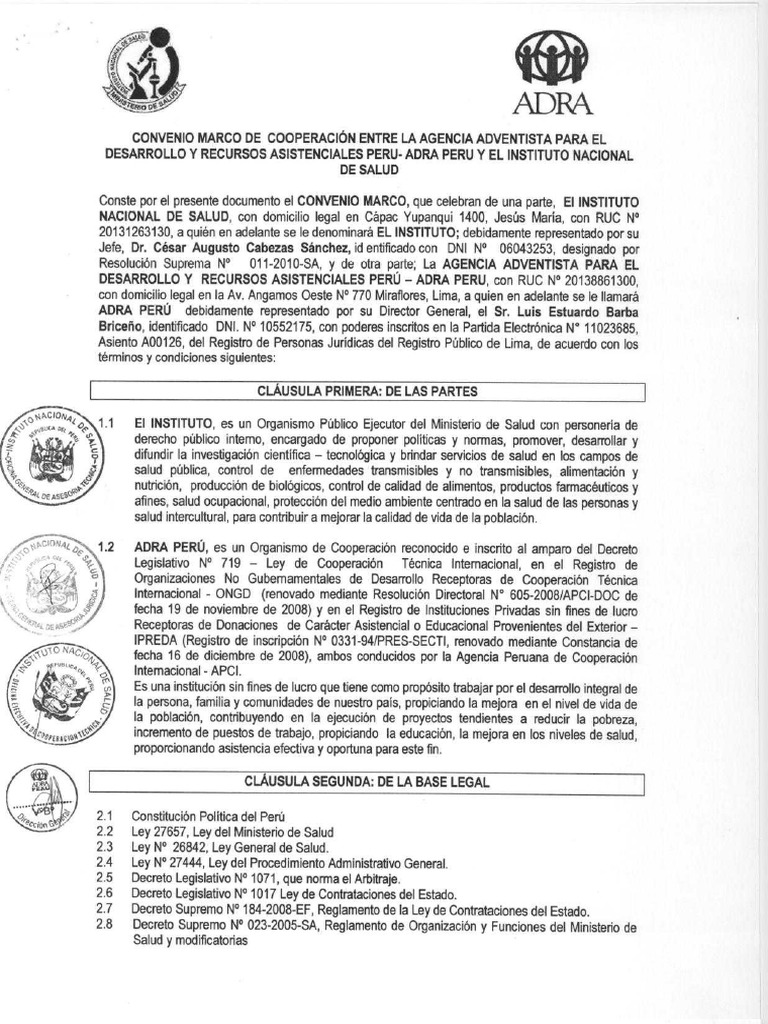 Adra Peru | PDF | Perú | Organización no gubernamental