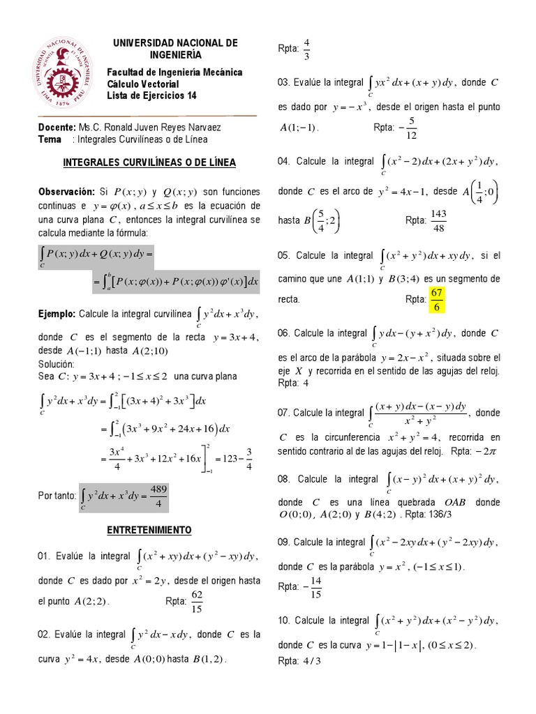 Teorema de Green | PDF | Divergencia | Integral
