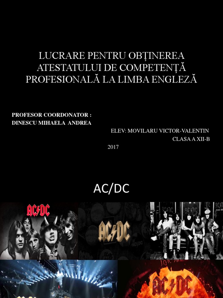 Atestat Engleza | PDF | Rock Music | Entertainment (General)