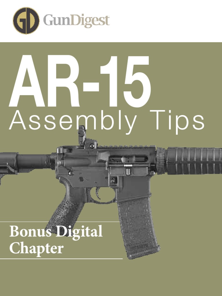 AR-15 Assembly Tips PDF | PDF | Hazards | Rifle