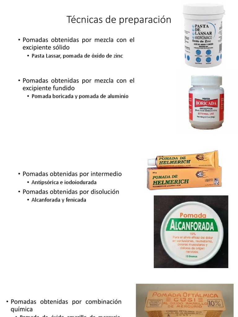 Pomadas | PDF | Cocina, comidas y vino | Hogar, jardinería y bricolaje