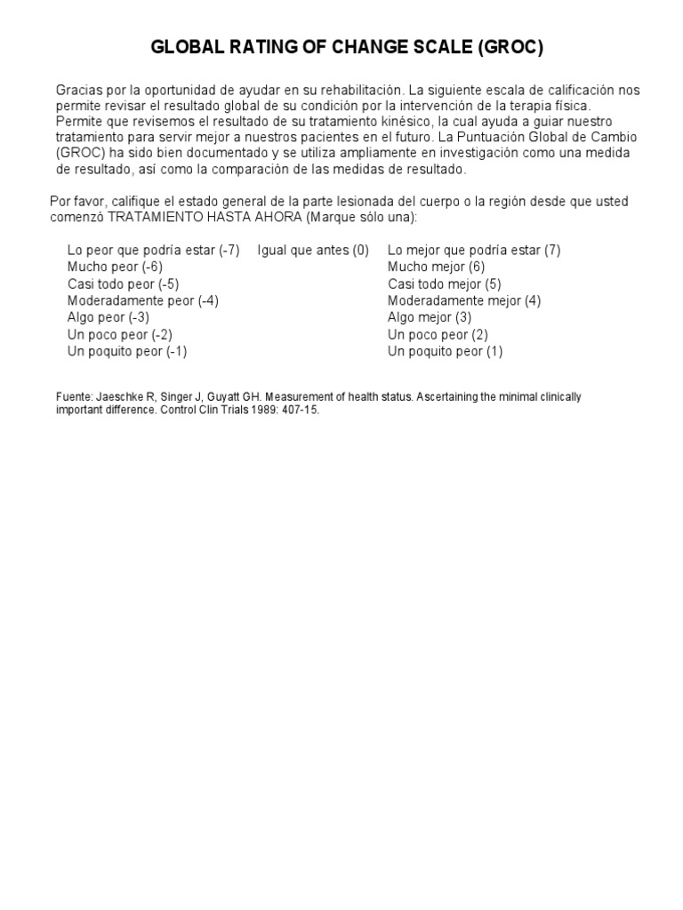 GROC Castellano | PDF