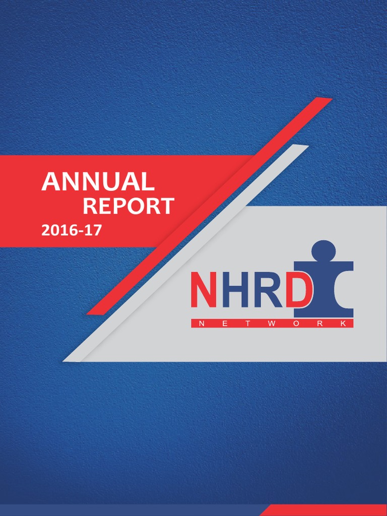 NHRDN Annual Report 2016-2017 | Download Free PDF | Human Resource ...