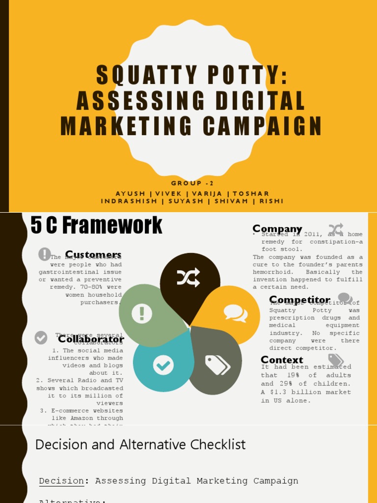 Group 2 - Squatty Potty | PDF | Digital Marketing | Marketing