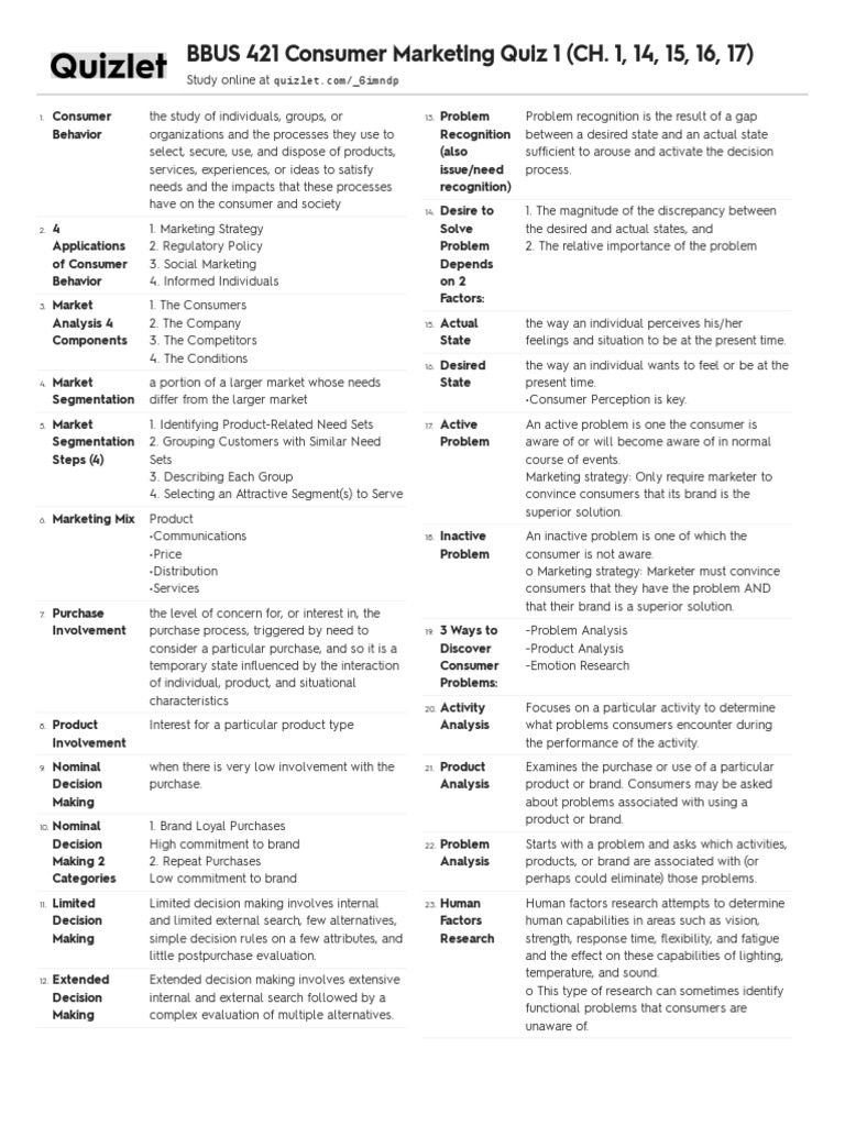 Understanding Consumer Behavior Insights | PDF | Choice | Brand