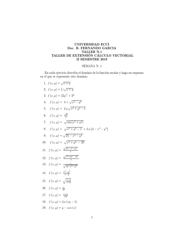 Ejercicios Complementarios | PDF | Esfera | Integral