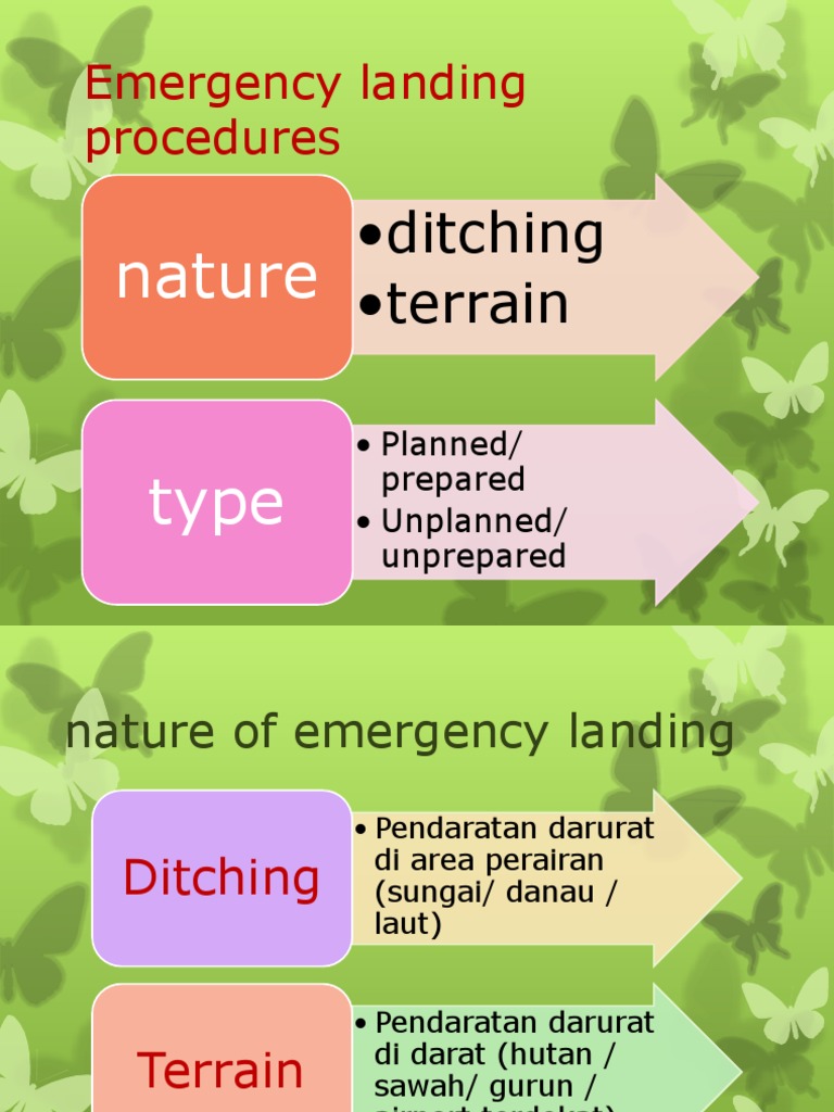 Emergency Landing Procedures Overview | PDF | Flight Attendant ...
