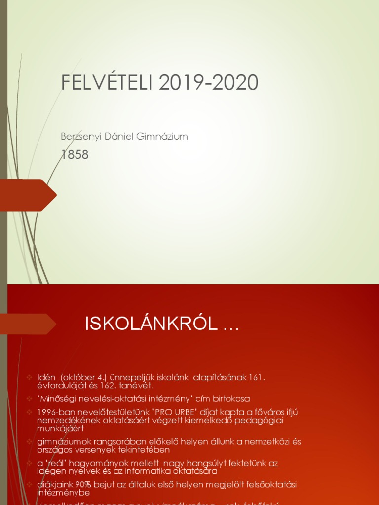 Berzsenyi Prezi ppt19 | PDF
