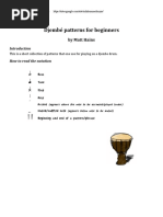 Beginner Rhythm Clapping Guide | PDF