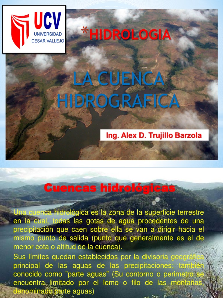 Hidrología de cuencas: conceptos y características clave | PDF | Cuenca ...
