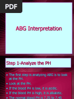 6 Easy Steps To ABG Analysis | PDF | Metabolism | Physiology