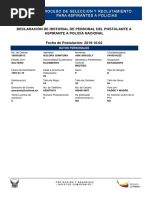 Formato Modelo Ejemplo de Resumen Curricular para Rellenarlo | PDF ...