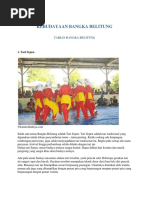 Baju Adat King Baba Dan King Bibinge Suku Dayak Provinsi Kalimantan | PDF