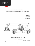 Reach Stacker Inspection Checklist | PDF | Automotive Technologies ...