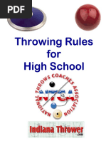 Discus Official Notes | PDF | Track And Field | Athletic Sports