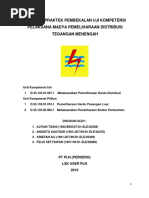 Single Line Dan Wiring Diagram Instalasi Listrik Rumah 10m X 20m | PDF