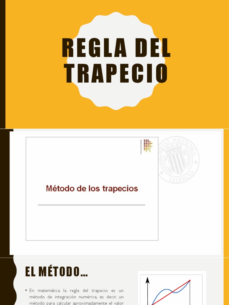 Regla Del Trapecio | PDF | Integral | Relaciones matematicas