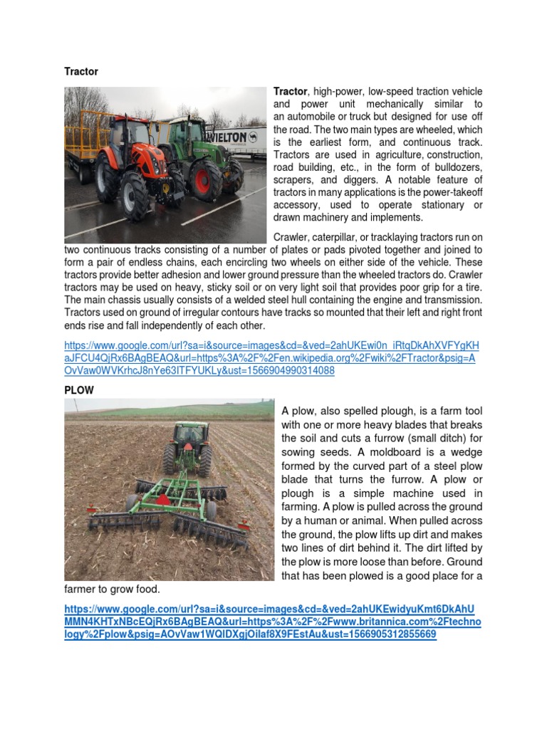 Farm Equipment | PDF | Plough | Mower