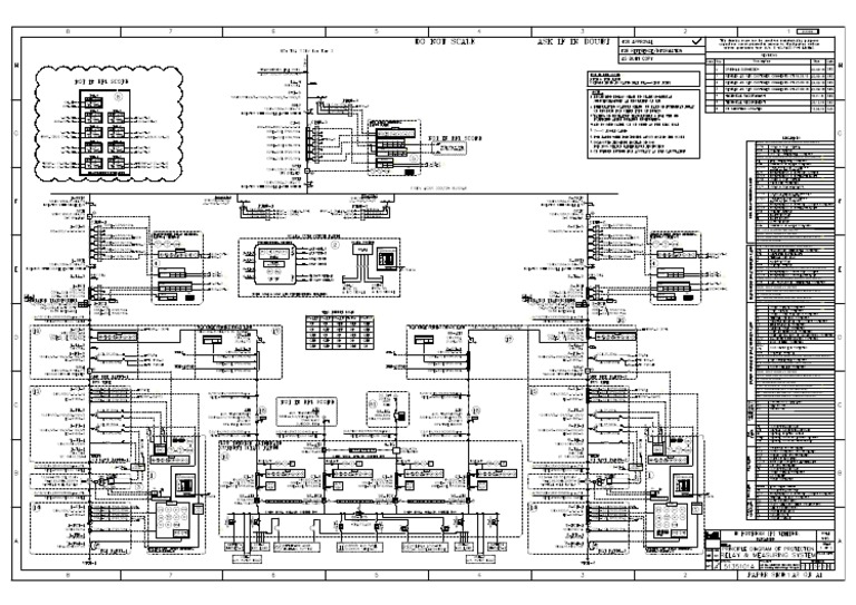 Single Line Diagram r6 | PDF | Relay | Power (Physics)