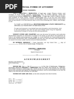 Spa PRC | PDF | Power Of Attorney | Notary Public