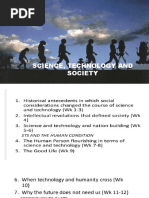 Science Technology and Society: Module in | PDF | Science | Society