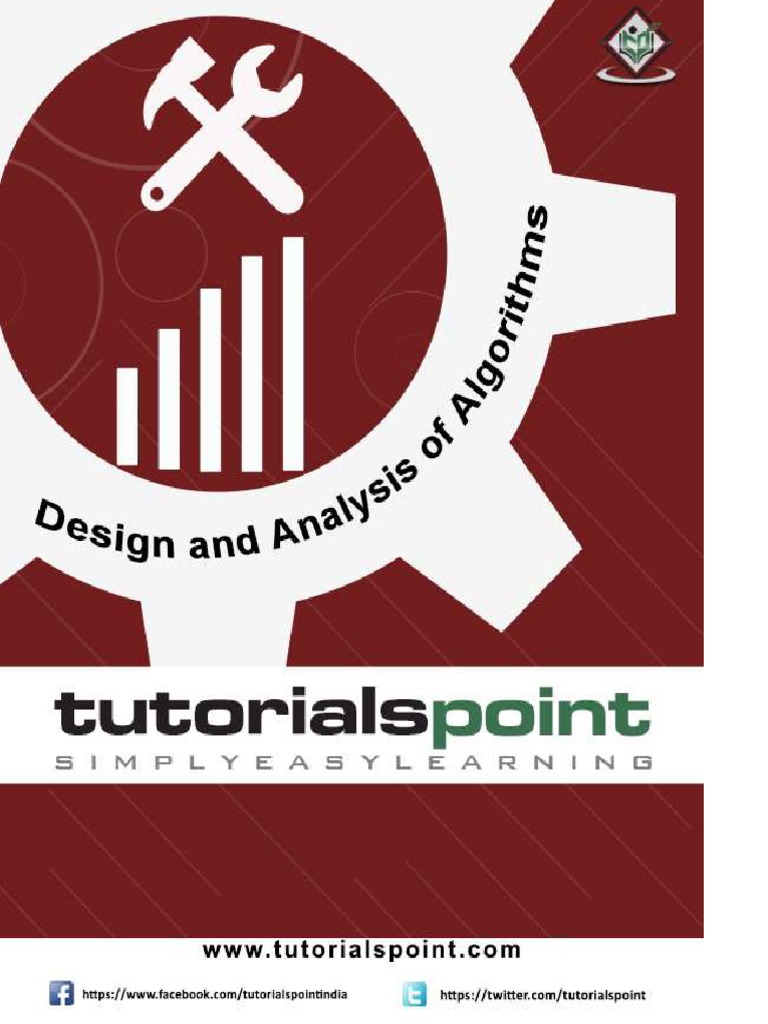 Daa Tutorialspoint Pdf Computational Complexity Theory Algorithms 