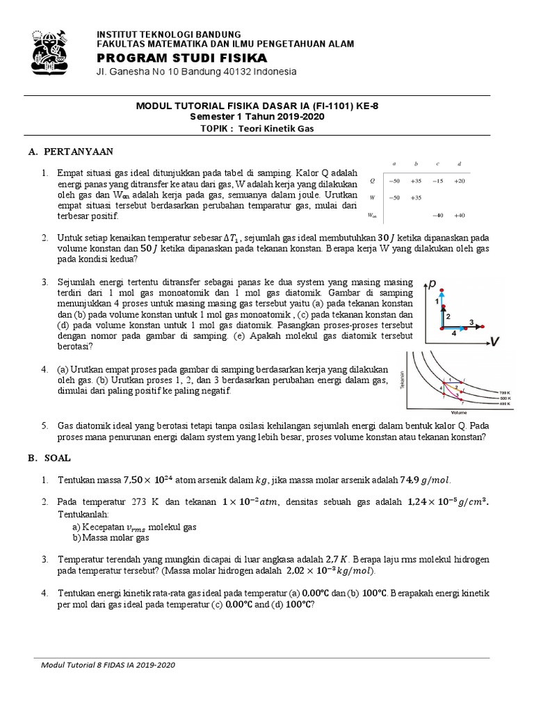 Modul Tutorial 8 FIDAS IA 2019-2020 PDF | PDF