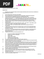 Damath Scoresheet | PDF