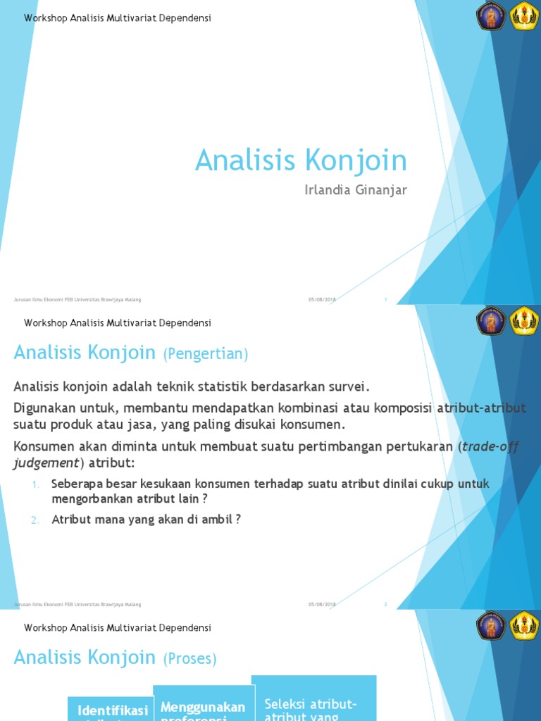 Analisis Konjoin | PDF
