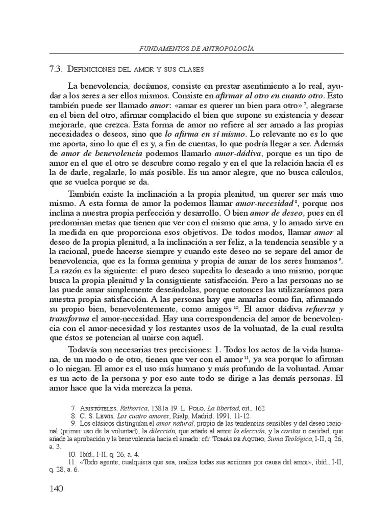 Clase 7 Sociabilidad Y Afectividad Humana Pdf Amor Aristóteles