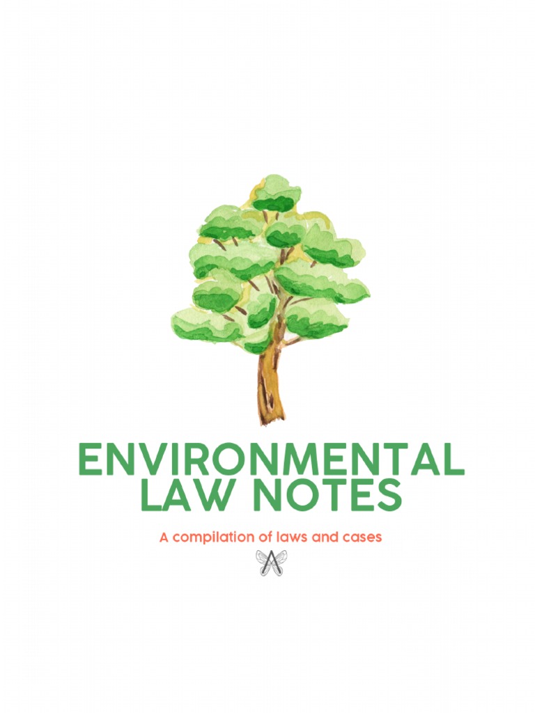 Environmental Law Notes PDF | PDF | Emissions Trading | Greenhouse Gas