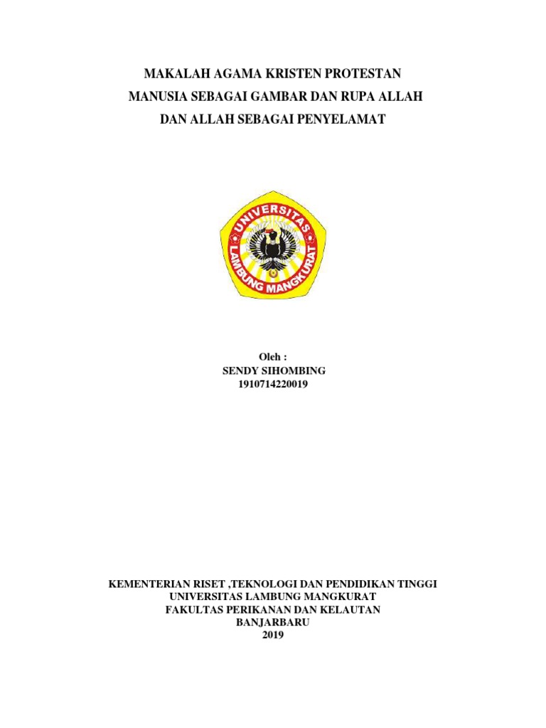 Makalah Agama Kristen Protestan | PDF