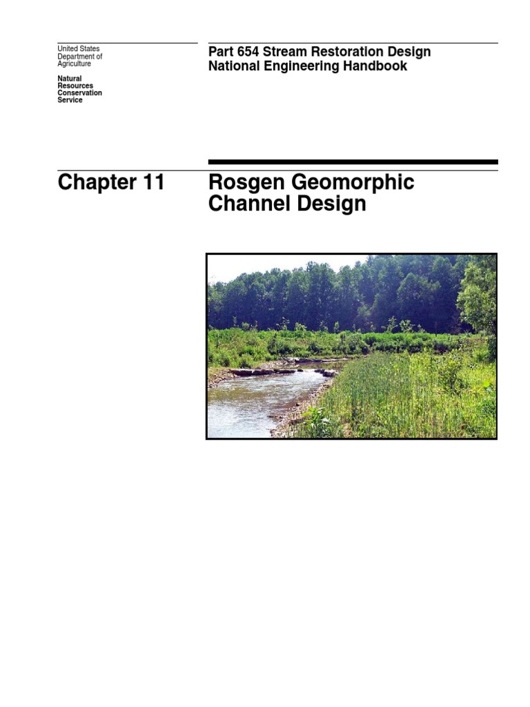 Rosgen Geomorphic Channel Design | PDF | River | Geomorphology