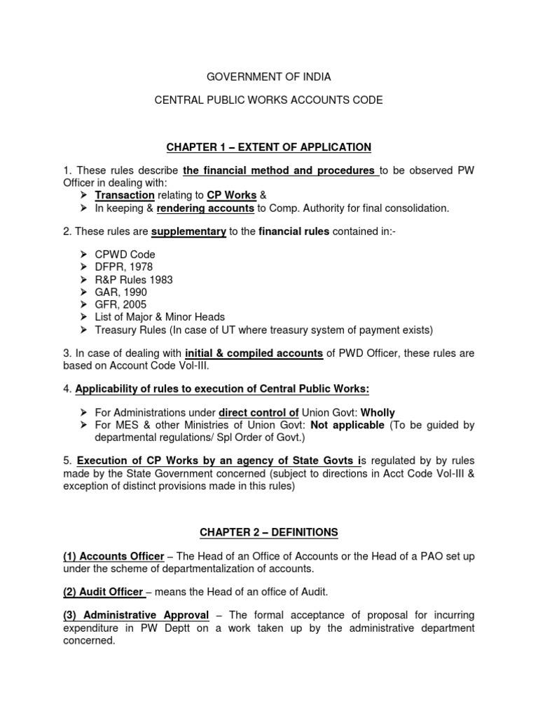 CPWA Code Brief | PDF | Debits And Credits | Payments