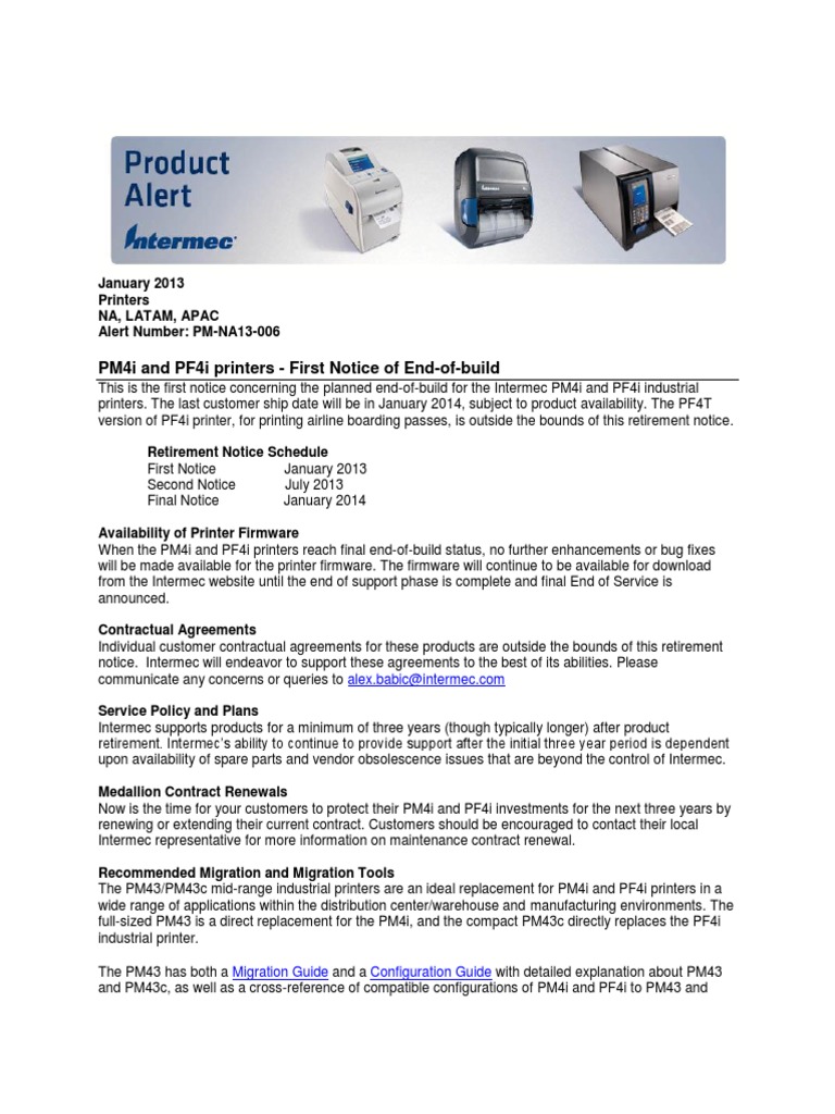 Intermec Pm4i Spare Parts Catalogue | Reviewmotors.co