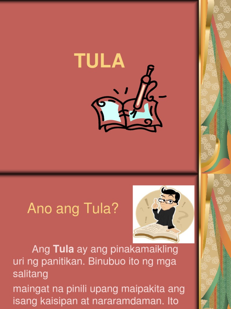 Aralin 8. Tula-1 | PDF