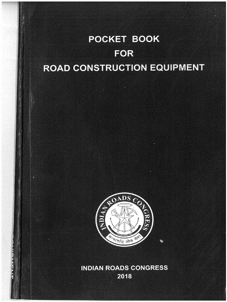 Pocket Book For Road Contruction Equipment Pdf