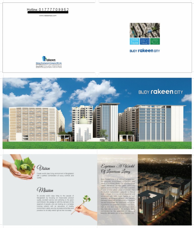 E Brochure Bijoy Rakeen City SIDDIQUE | PDF