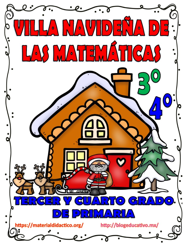 Actividades Matemáticas Navideñas | PDF
