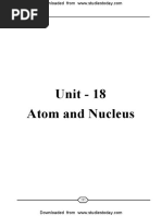 Bohr Atom Lesson Plan | PDF | Niels Bohr | Atoms