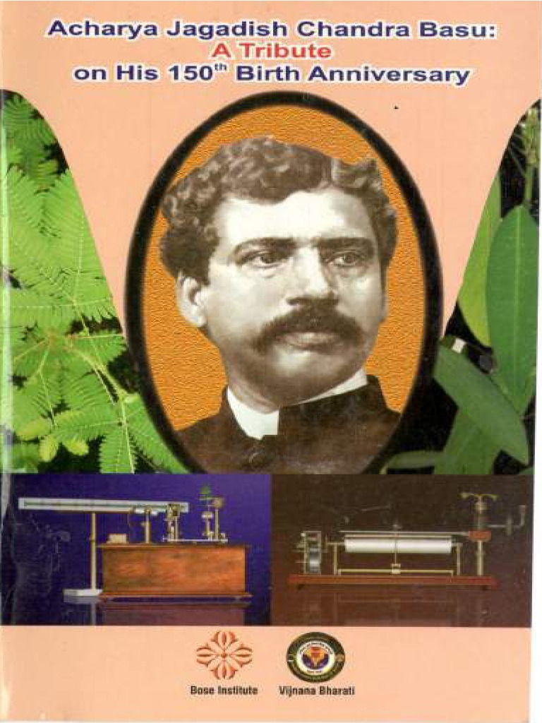 J. C. Bose - English Book | PDF | Books