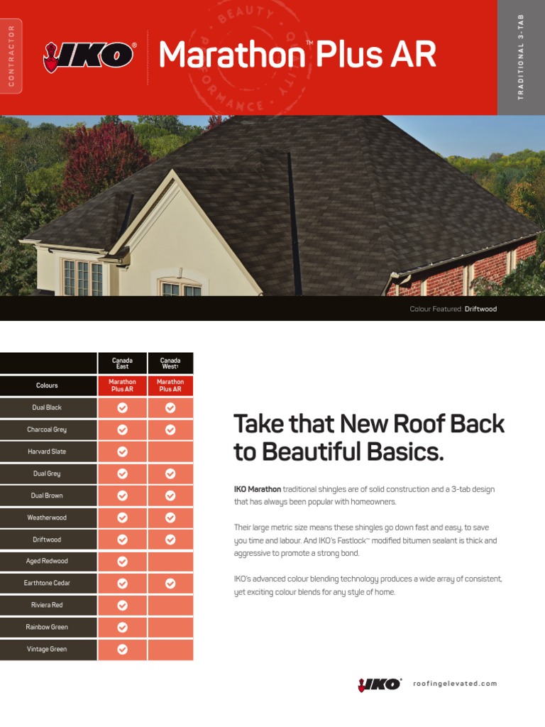 Brosur Iko Roof Marathon 20