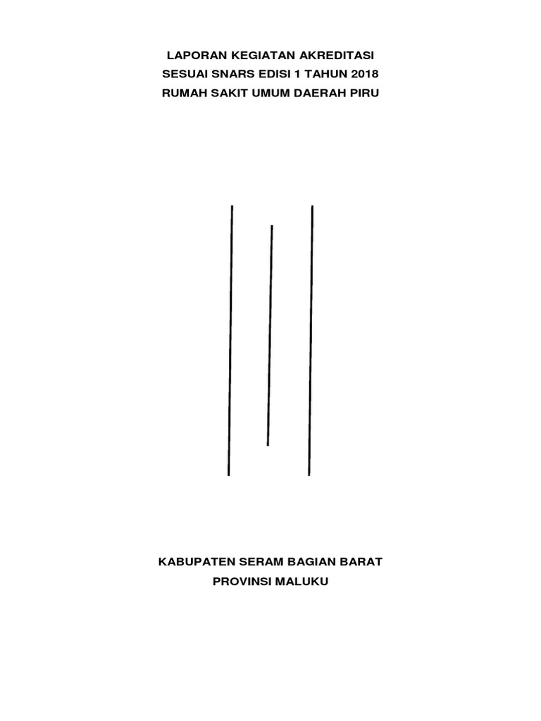 Laporan Kegiatan Akreditasi | PDF