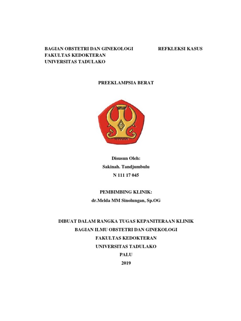 Refka Preeklamsia | PDF