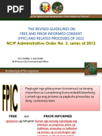 NCIP Mandate and Organizational Structure | PDF | Government | Justice
