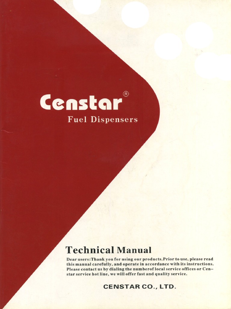 Censtar - Technical Manual | PDF